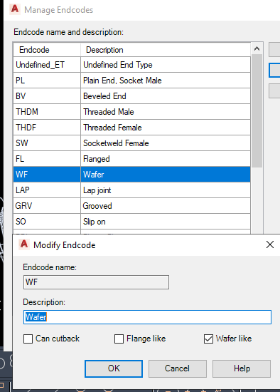Solved: Wafer end type not adding bolt for 300 LB class - Autodesk ...