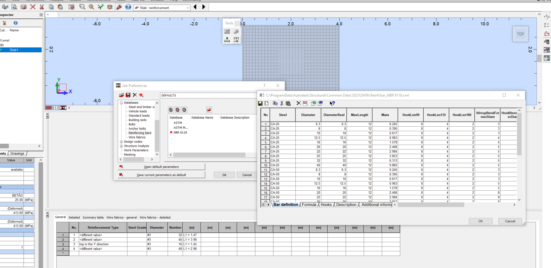 Reinforcing bars database won't set - Autodesk Community