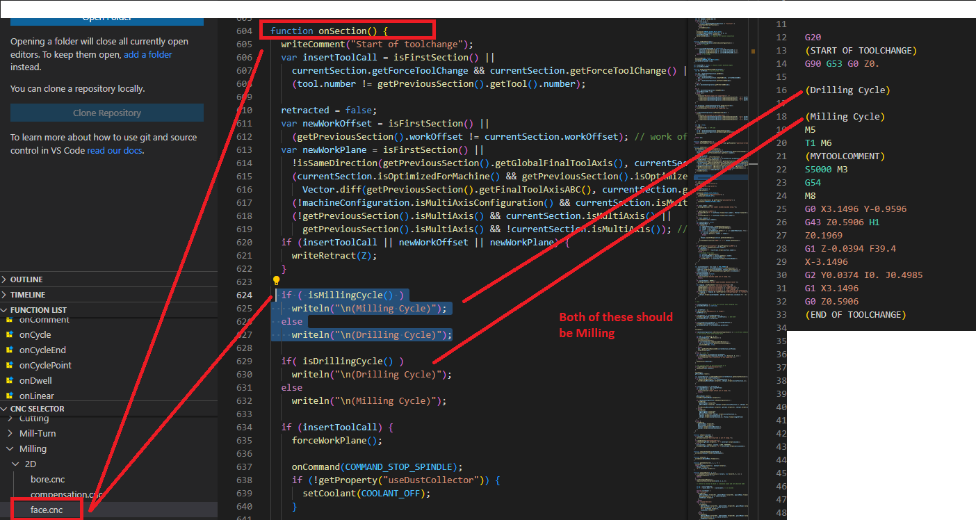 Solved: IsMillingCycle / IsDrillingCycle not working correctly - Autodesk Community