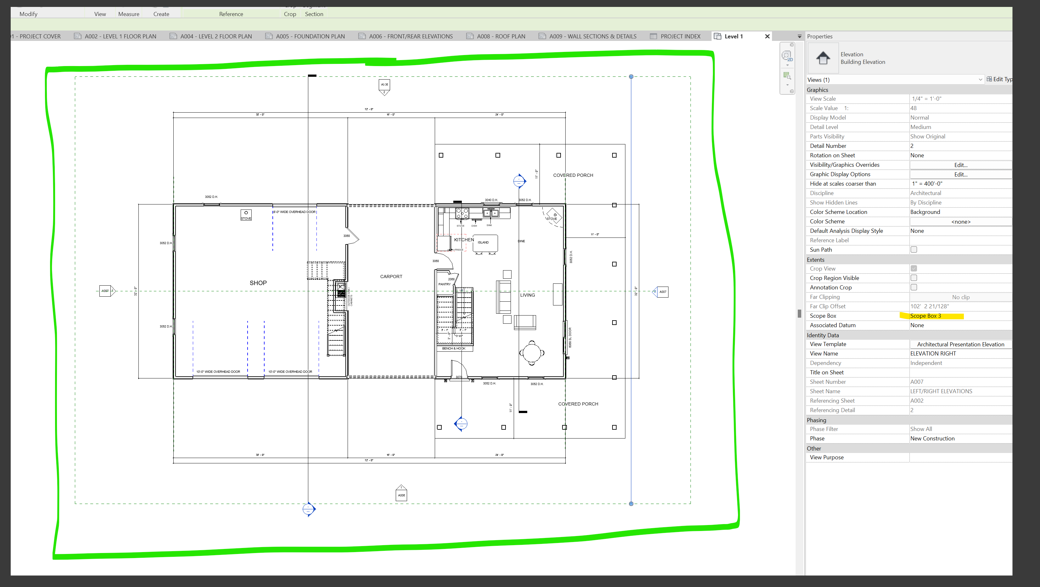 Solved: Elements In Elevation Showing Outside of Scopebox Constraits - Autodesk Community