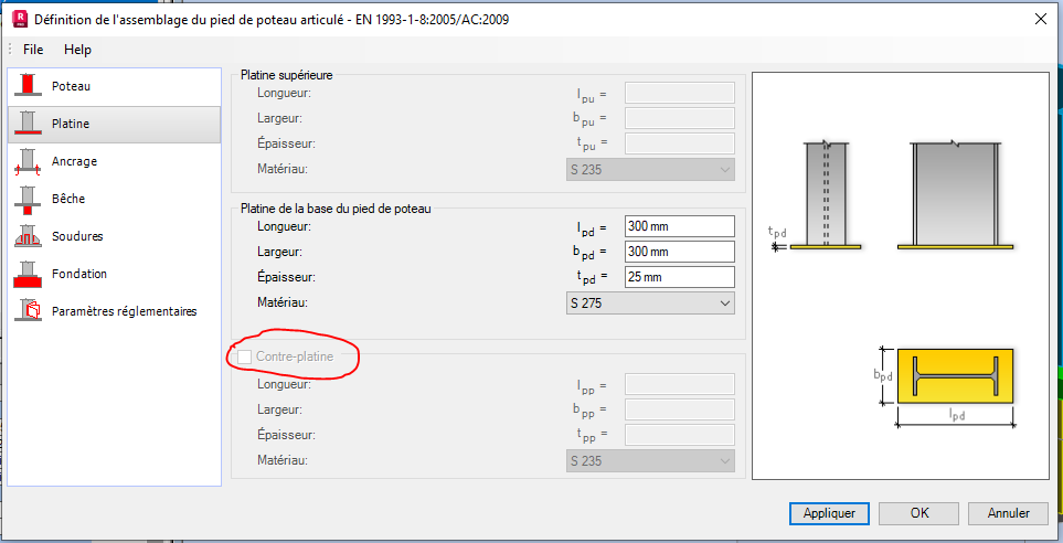 counter plate in the column base assembly - Autodesk Community