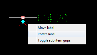 Solved: Manually rotate point lables? - Autodesk Community