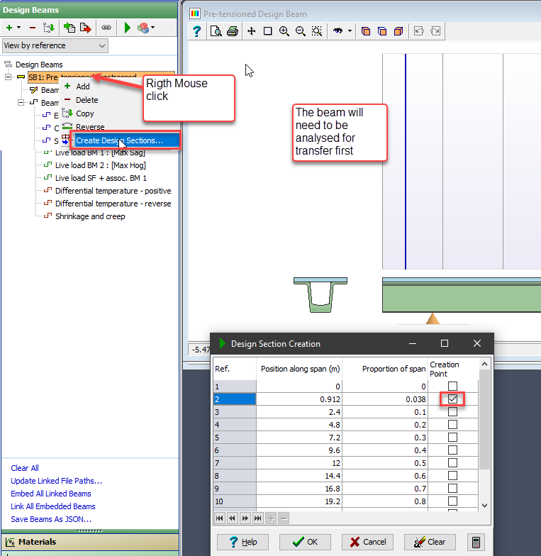 Defining offset supports in Structure Geometry (LBA mode) - Autodesk ...