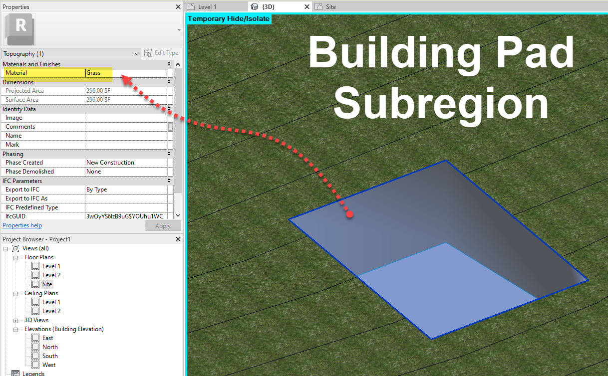 Revit Material Assignment Series – Part 2, Topography - Autodesk Community