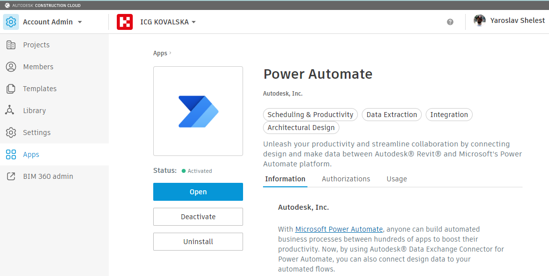 Autodesk Data Exchange + Power Automate - Autodesk Community