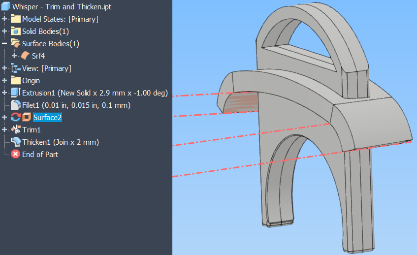 Solved: How do I get sweep to be symmetric? - Autodesk Community