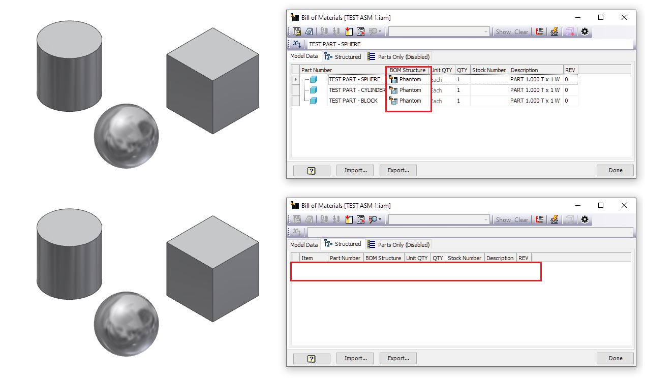 Solved: Options for not including children in BOM export. - Autodesk Community