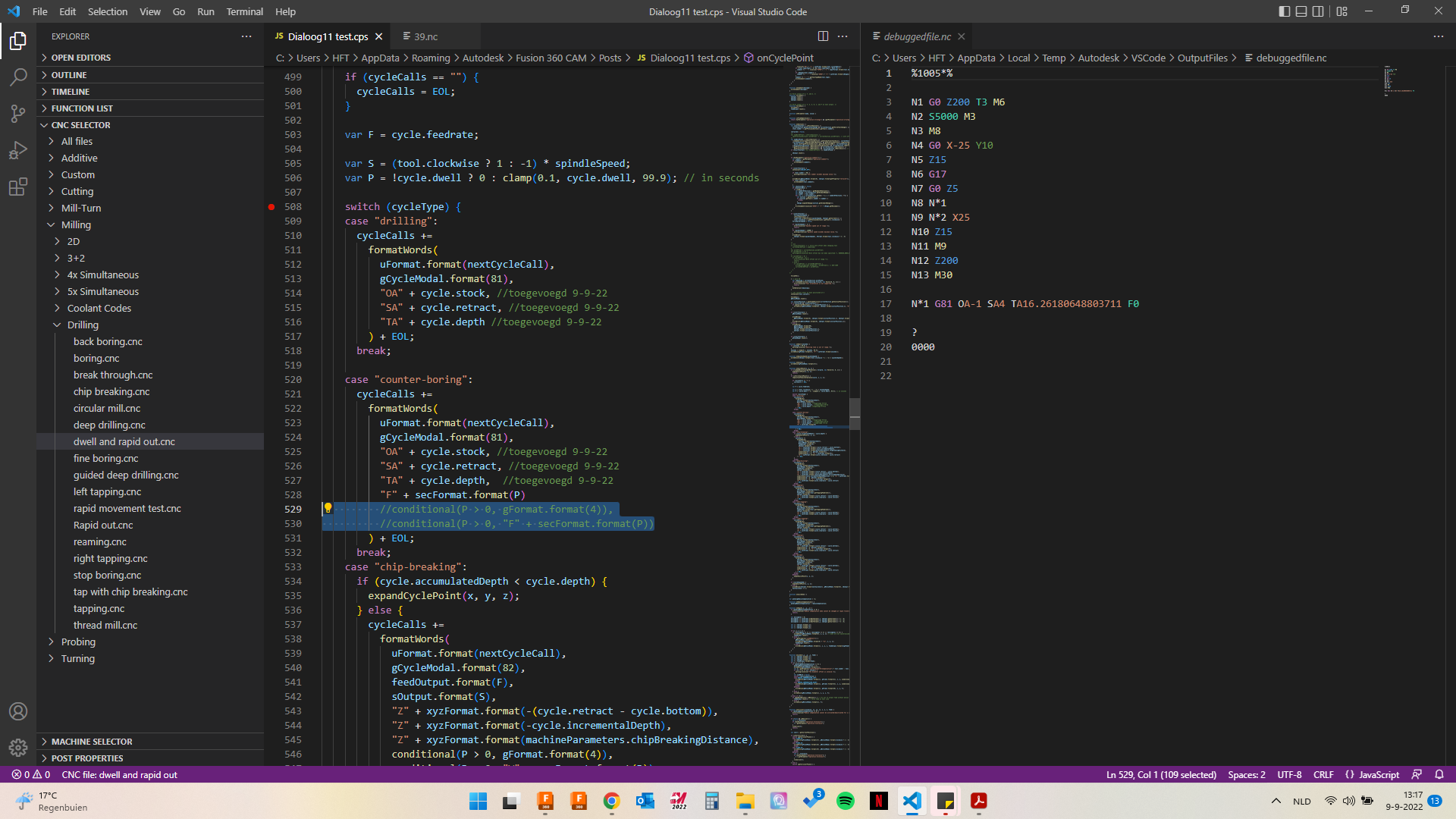 Solved: CNC Selector in Visual Code doesn't post dwell command - Autodesk Community