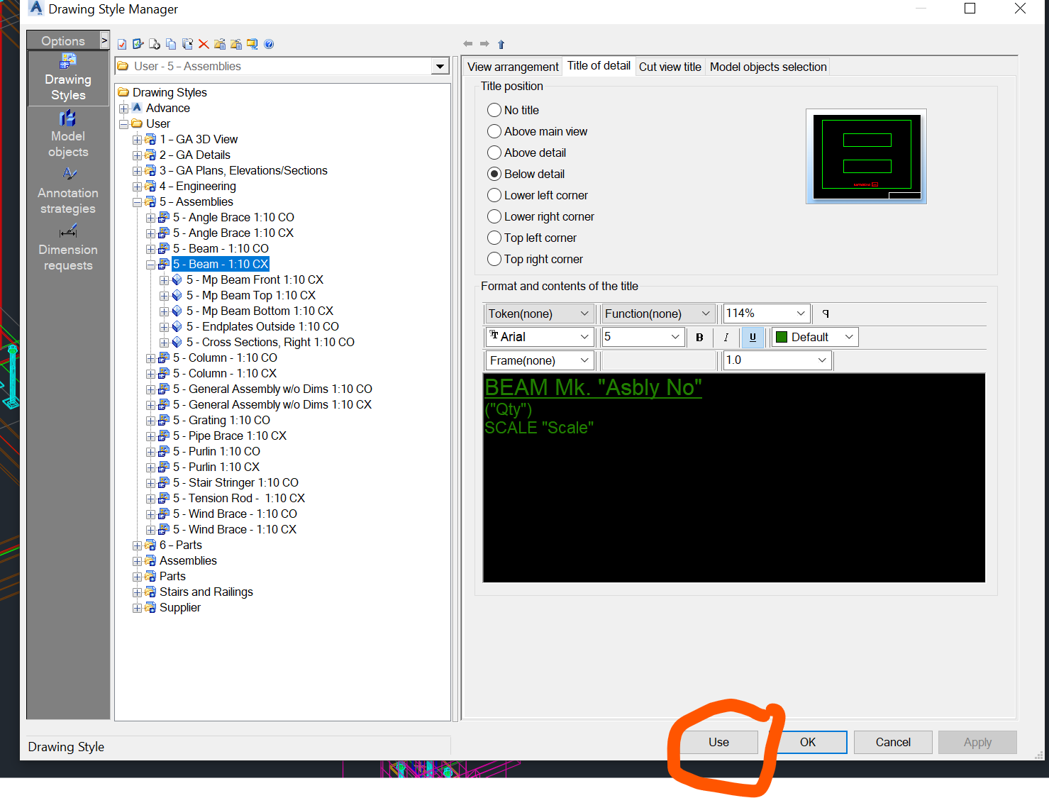 Solved: Changing title of detail - Autodesk Community