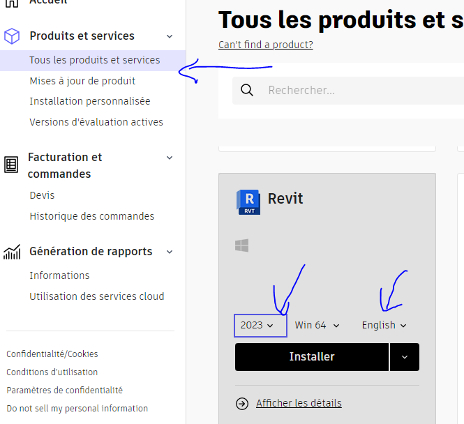 Résolu : installer version antérieure à revit 2022 - Autodesk Community
