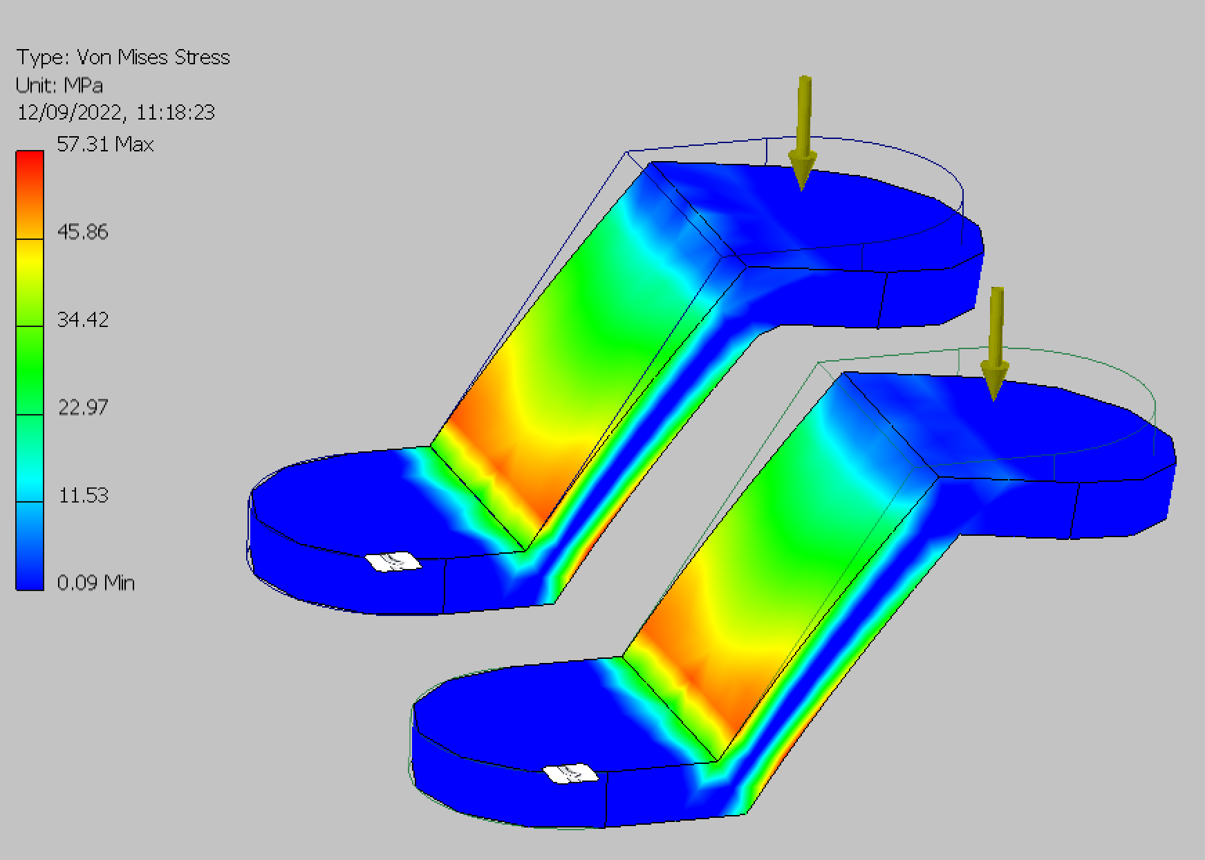 Solved: Why do stresses keep going up when the mesh is refined in Autodesk inventor FEA ...