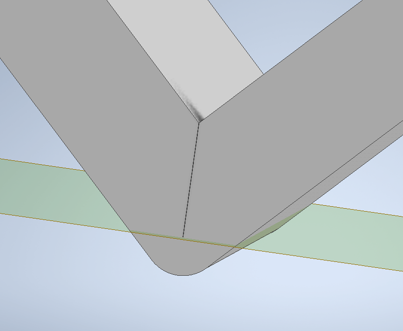 Solved: No radius in sheet metal, - Autodesk Community