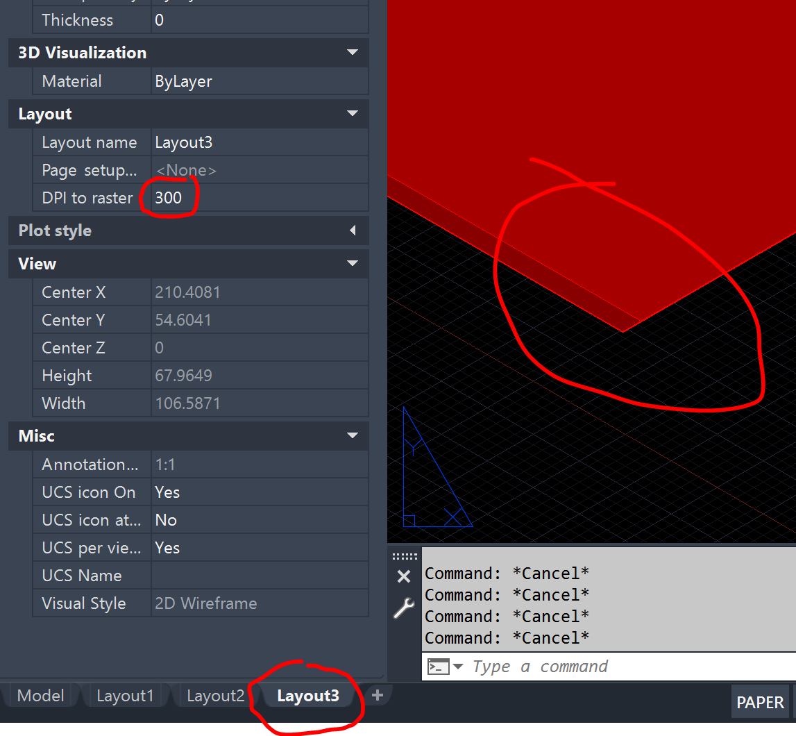 AutoCAD - Problem with solid visualization in layout and printed sheet - Autodesk Community
