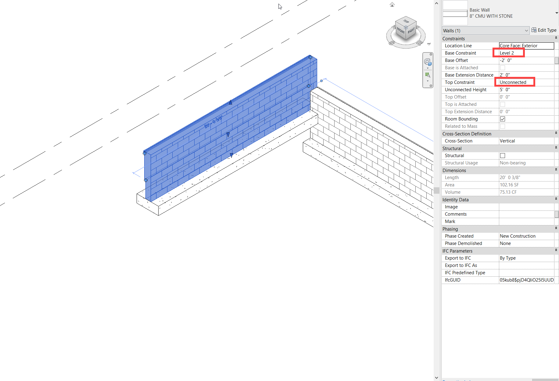 Solved: Double Footing on Wall - Autodesk Community
