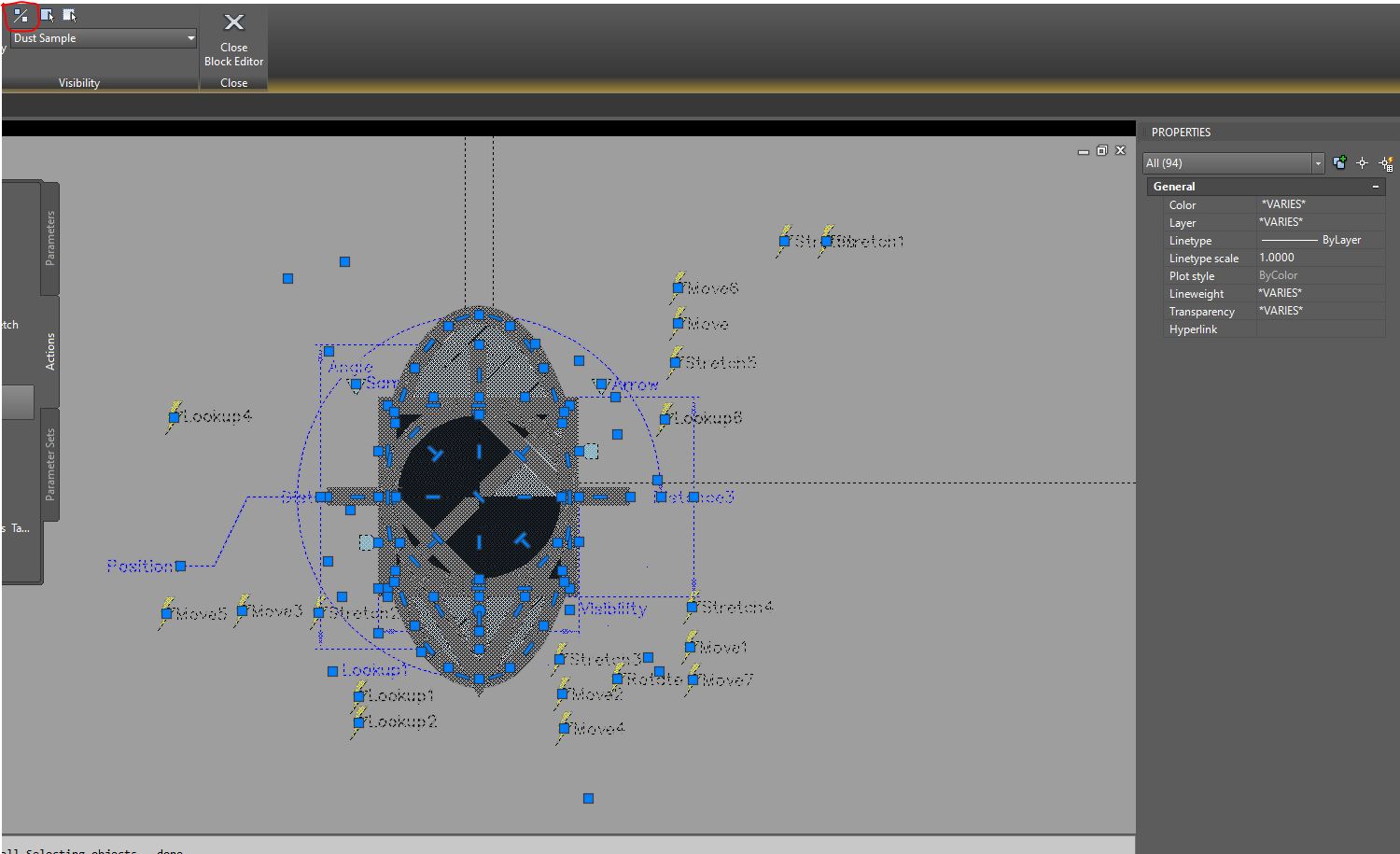 Solved: COLOR ON DYNAMIC BLOCK WITH PROPERTY TABLE - Autodesk Community
