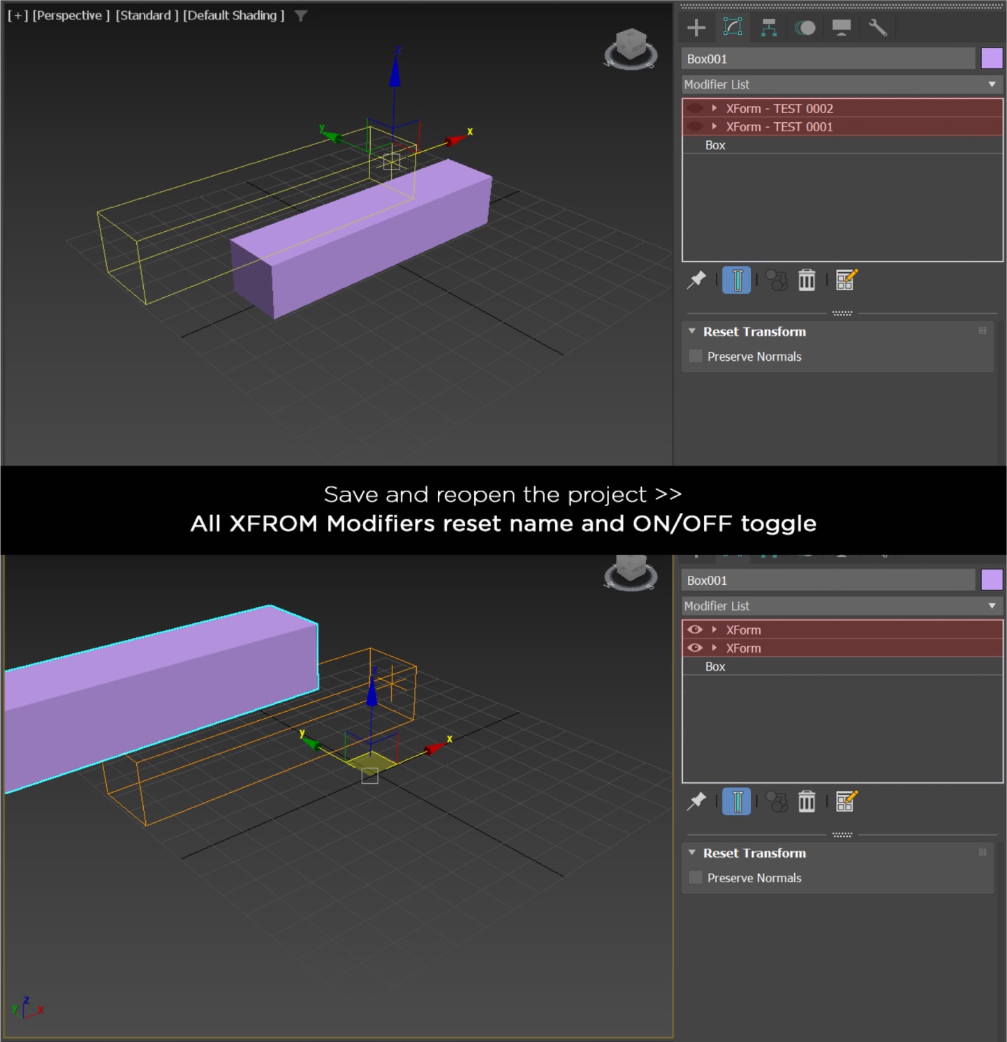 XForm Modifier Bug - Autodesk Community