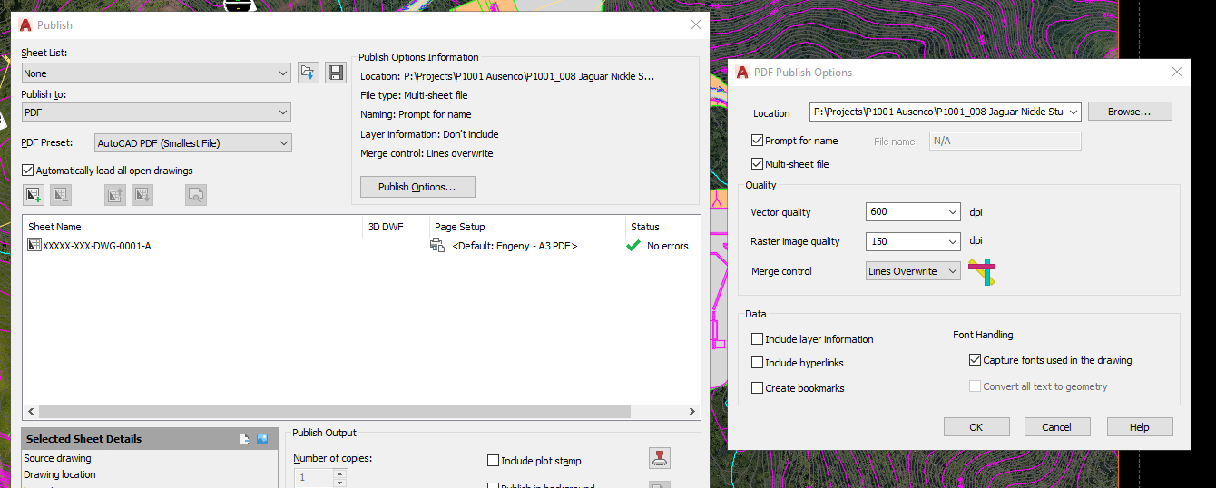 AutoCAD 2022 - Sheet Set Manager and Publish plotting different size ...