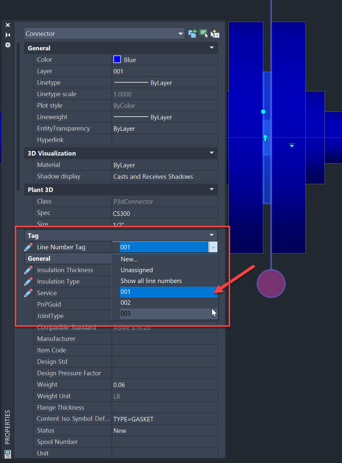 Solved: Isometric drawing Connection to other pipe: the tag is not showing well in AutoCAD Plant ...