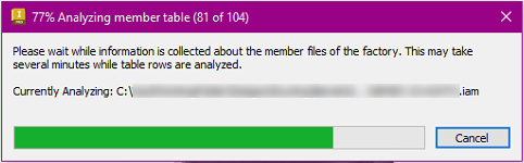 Check in Vault dialogue taking a long time to open in Inventor ...