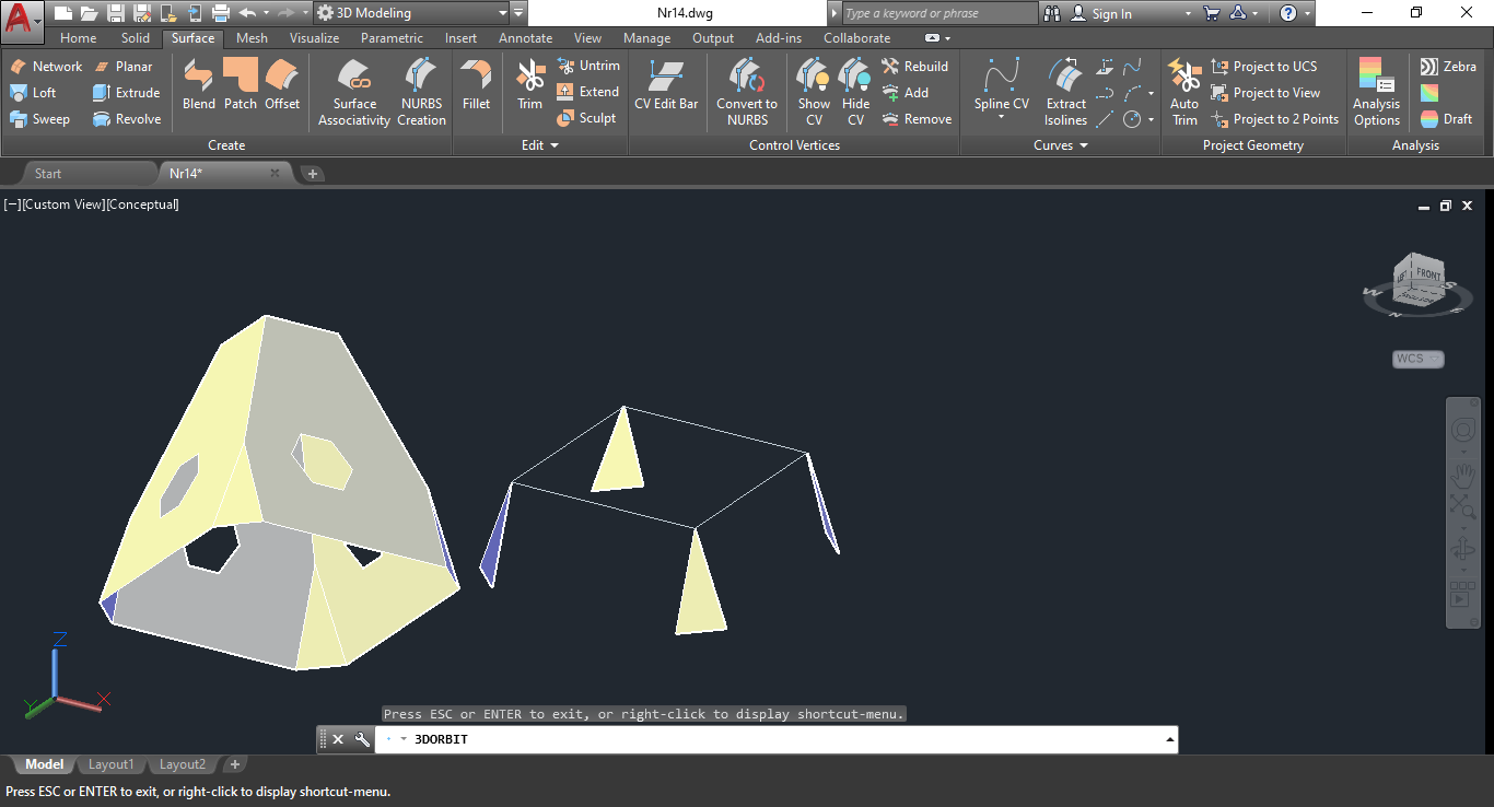 AutoCAD - Patch command make a cover at the bottom. - Autodesk Community