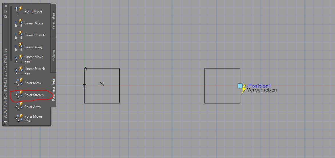 moving parts of a block with stretching command - Autodesk Community