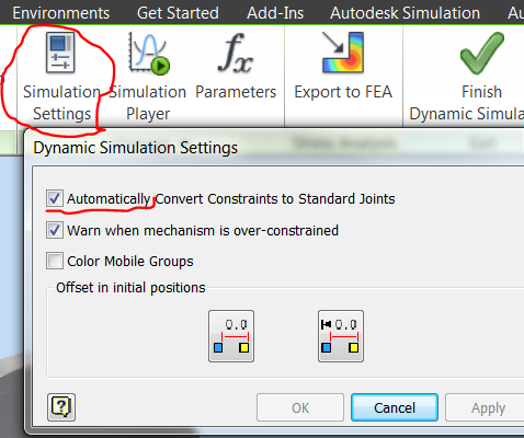dynamic simulation, separate a part from a 'welded group' for FEA ...