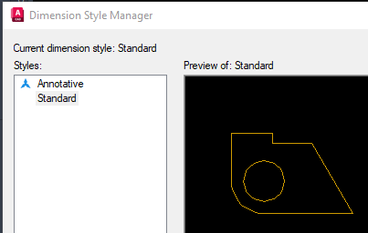 AutoCAD 2023 - All dimension styles have lost lines including in DDim ...