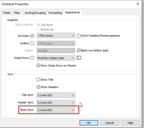 Solved: Changing font to white in Schedules - Autodesk Community