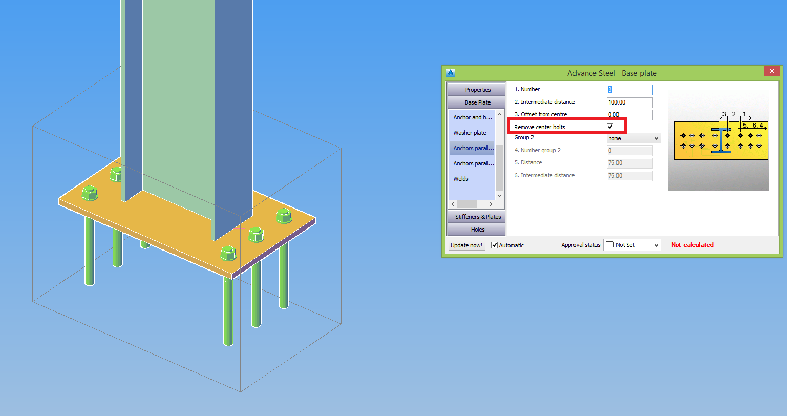 Solved: Base Plate Connection Problem - Autodesk Community