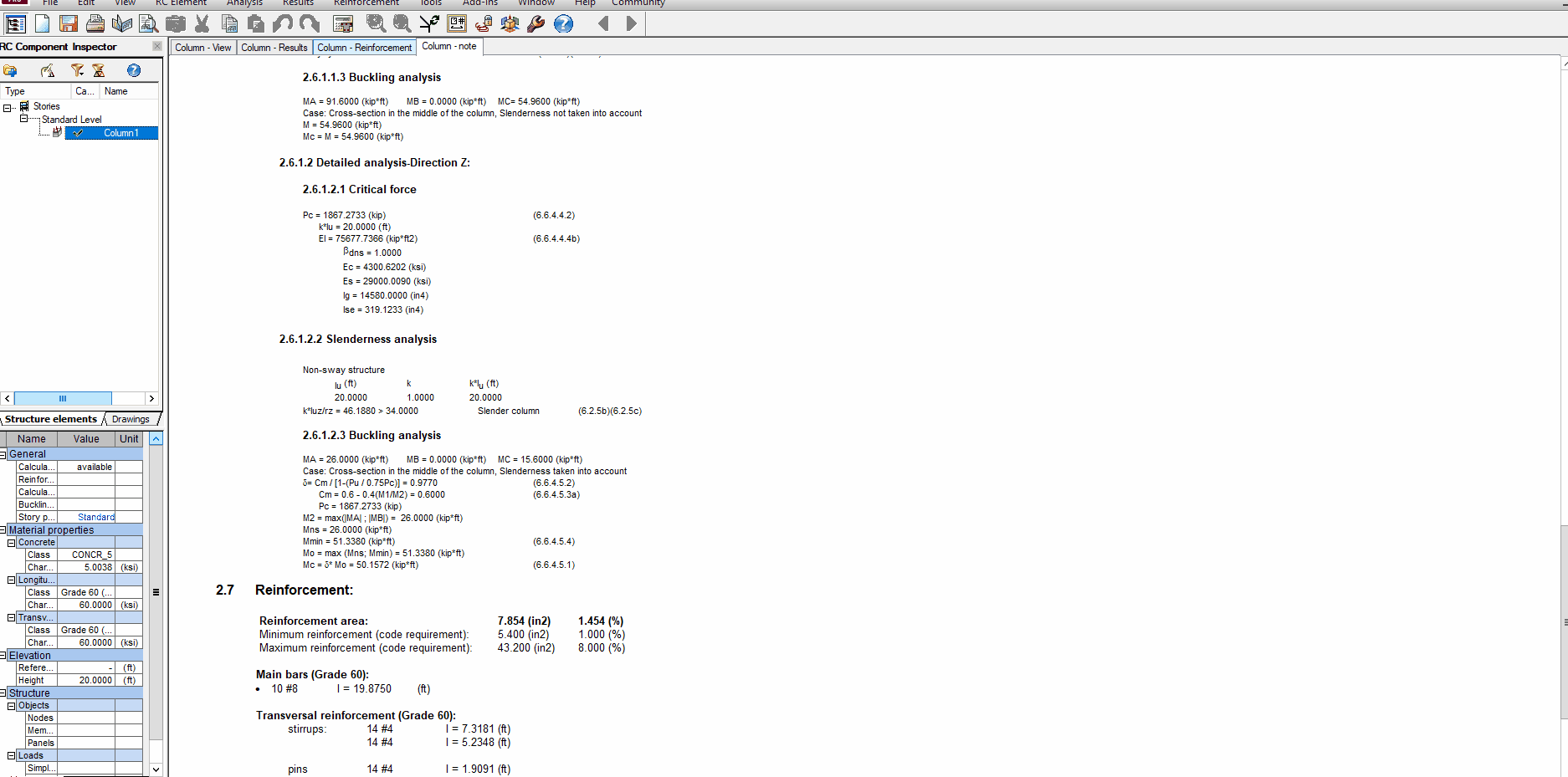 Solved: [RSA 2023] ACI 318 Moment Amplification Factor Incorrect - Autodesk Community