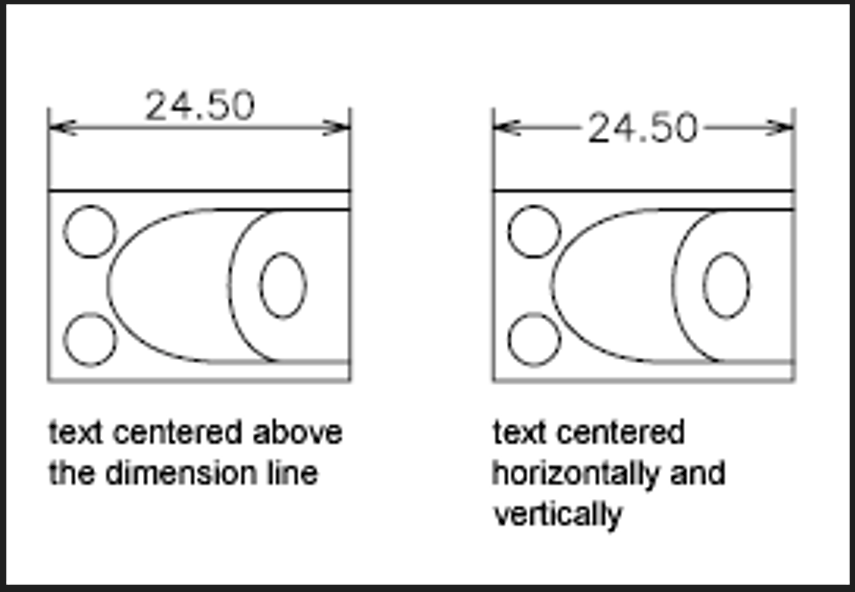 Solved: Dimension Text Won't Center between Dim Lines - Autodesk Community