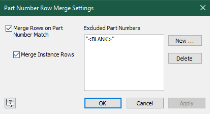 BOM Items not merging, despite having same Part Number? - Autodesk Community