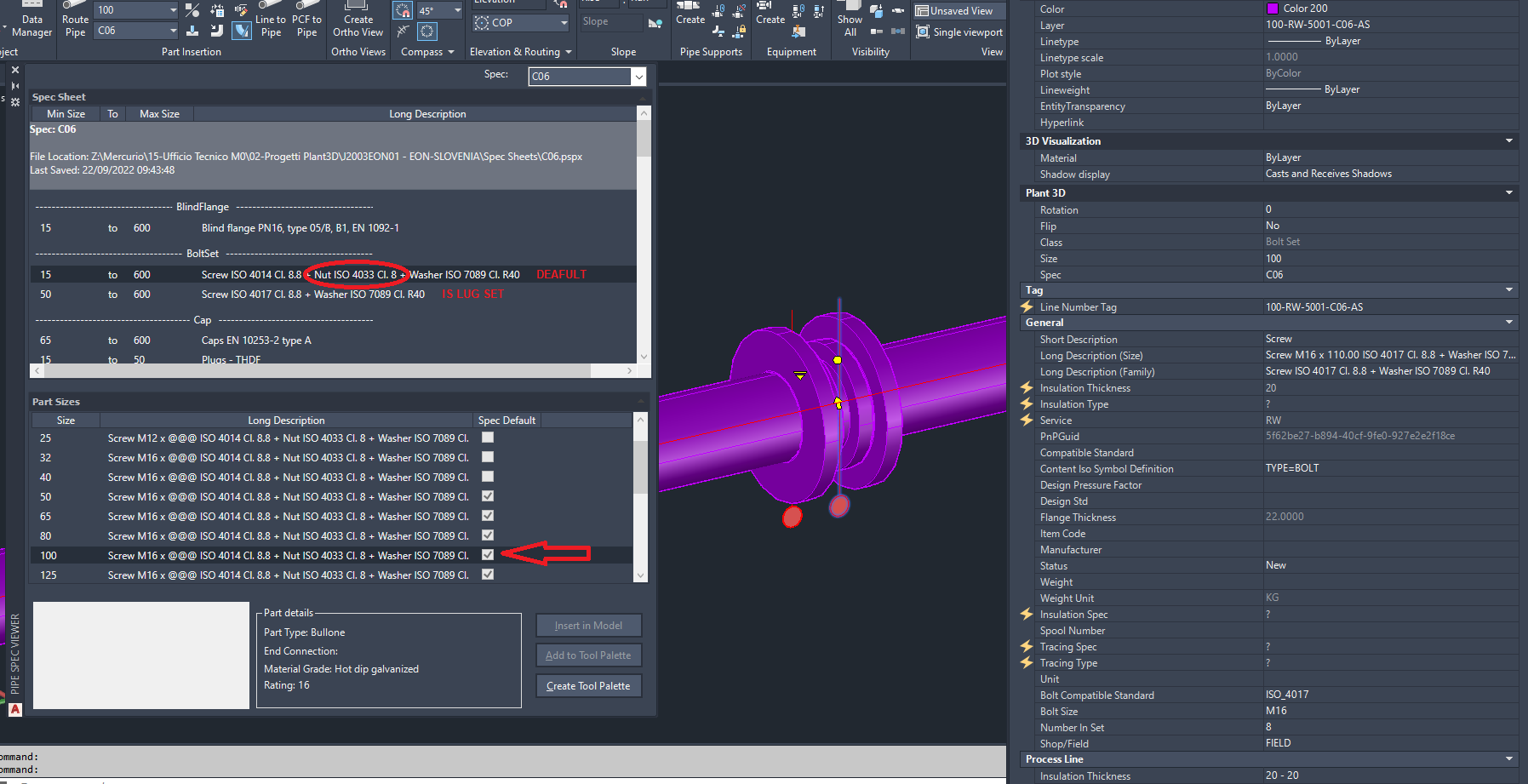 Solved: Wafer connection double bolt set instead of single set - Autodesk Community