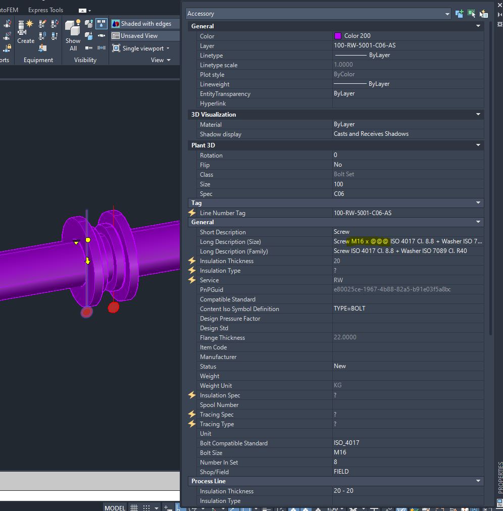 Solved: Wafer connection double bolt set instead of single set - Autodesk Community