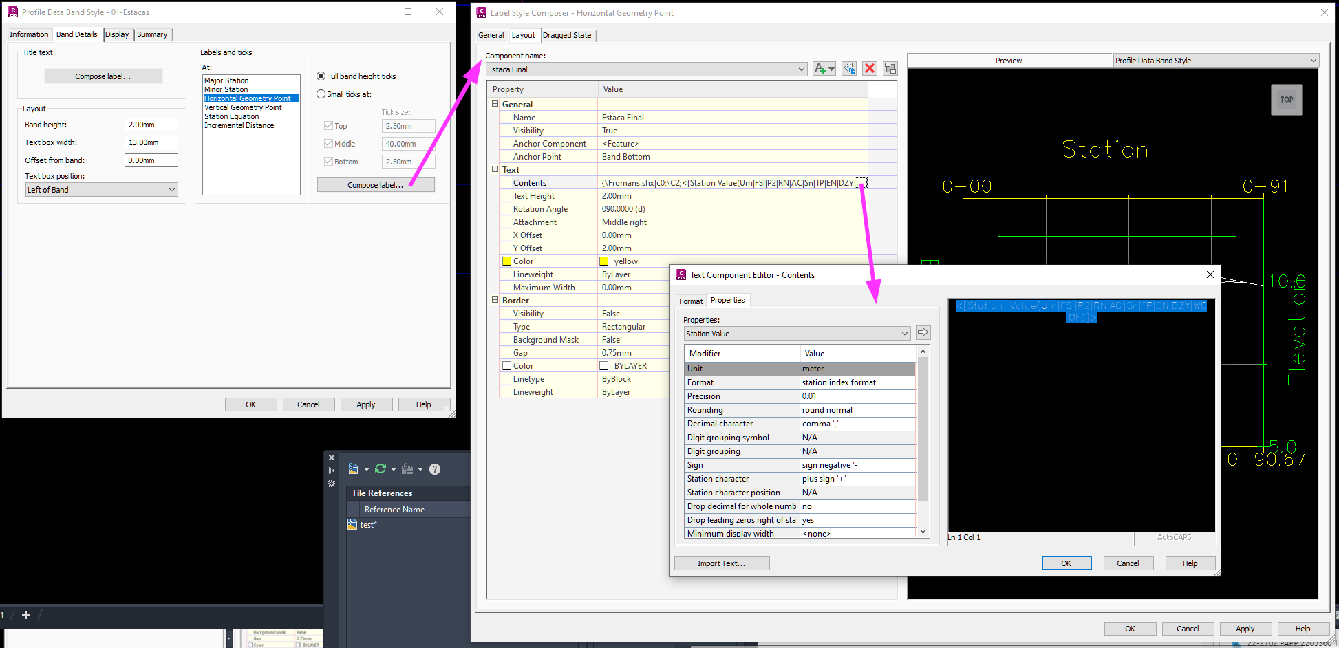 Solved: Profile: Alignment End label - Autodesk Community