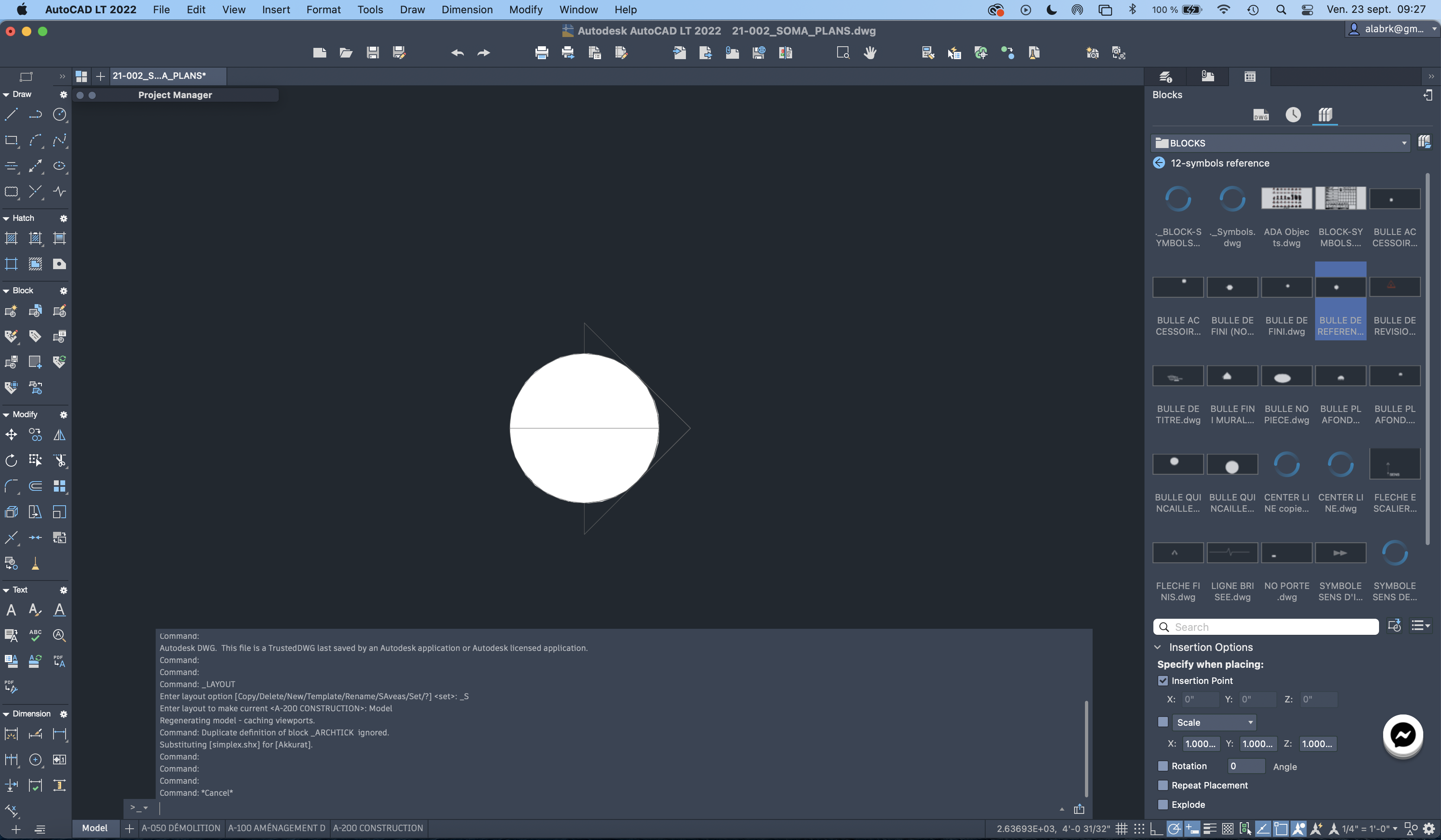 Problem when importing a block in a current drawing - Autodesk Community
