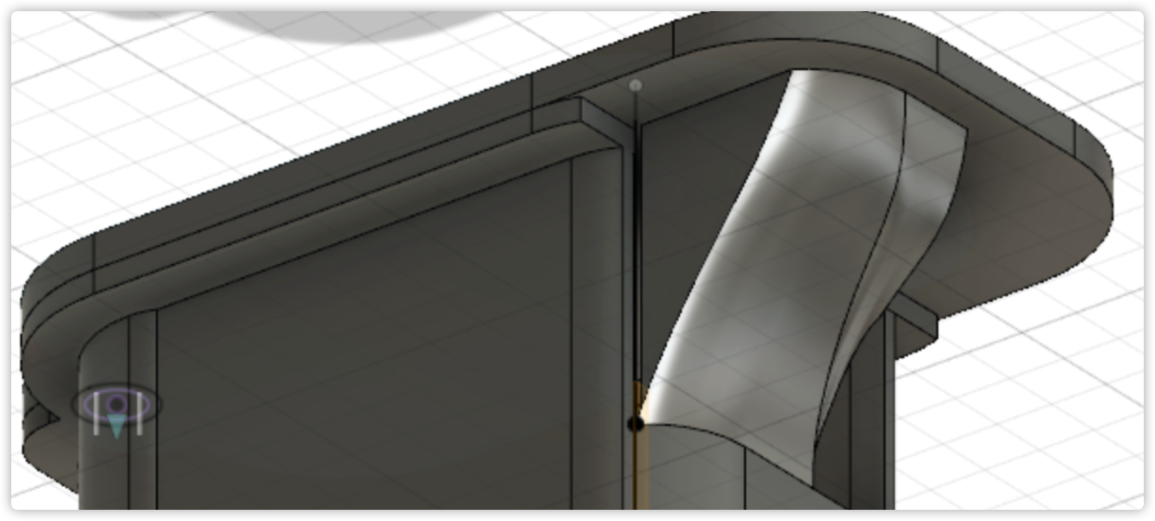 How to use a "smooth surface" to enclose an extra space - Autodesk ...