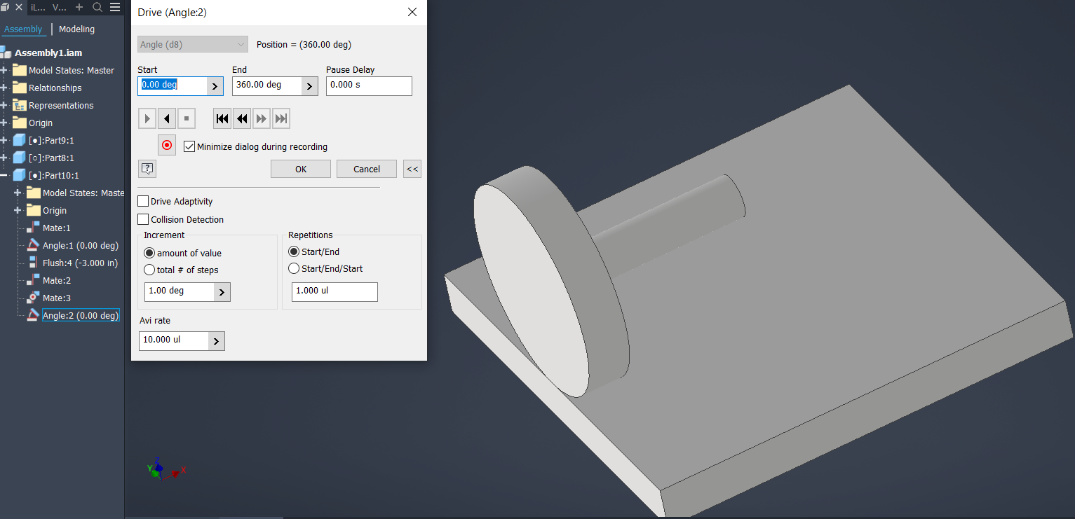 Solved: trying to rotate a shaft in animation - Autodesk Community