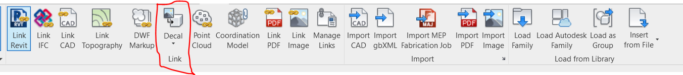 Solved: Decal in Family? - Autodesk Community