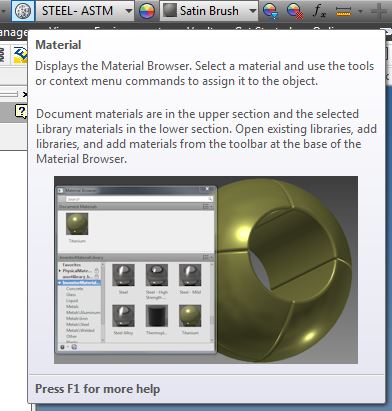 Solved: New (Custom) Material in Inventor - Best Practices - Autodesk ...