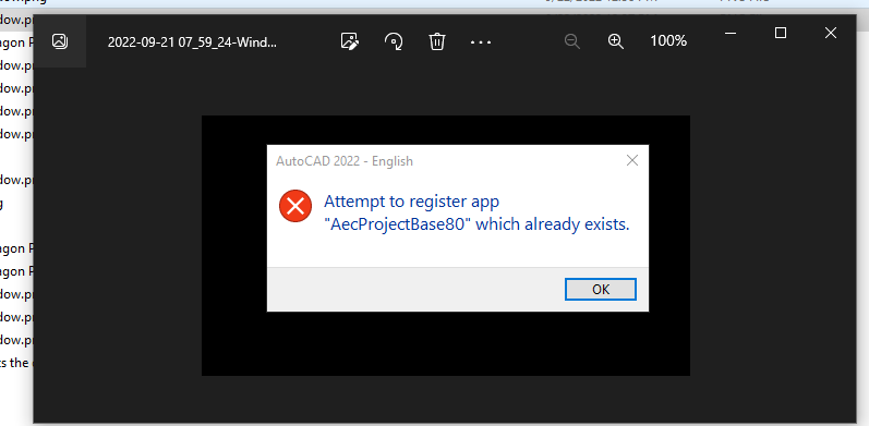 Solved Autocad 2022 Errors Autodesk Community