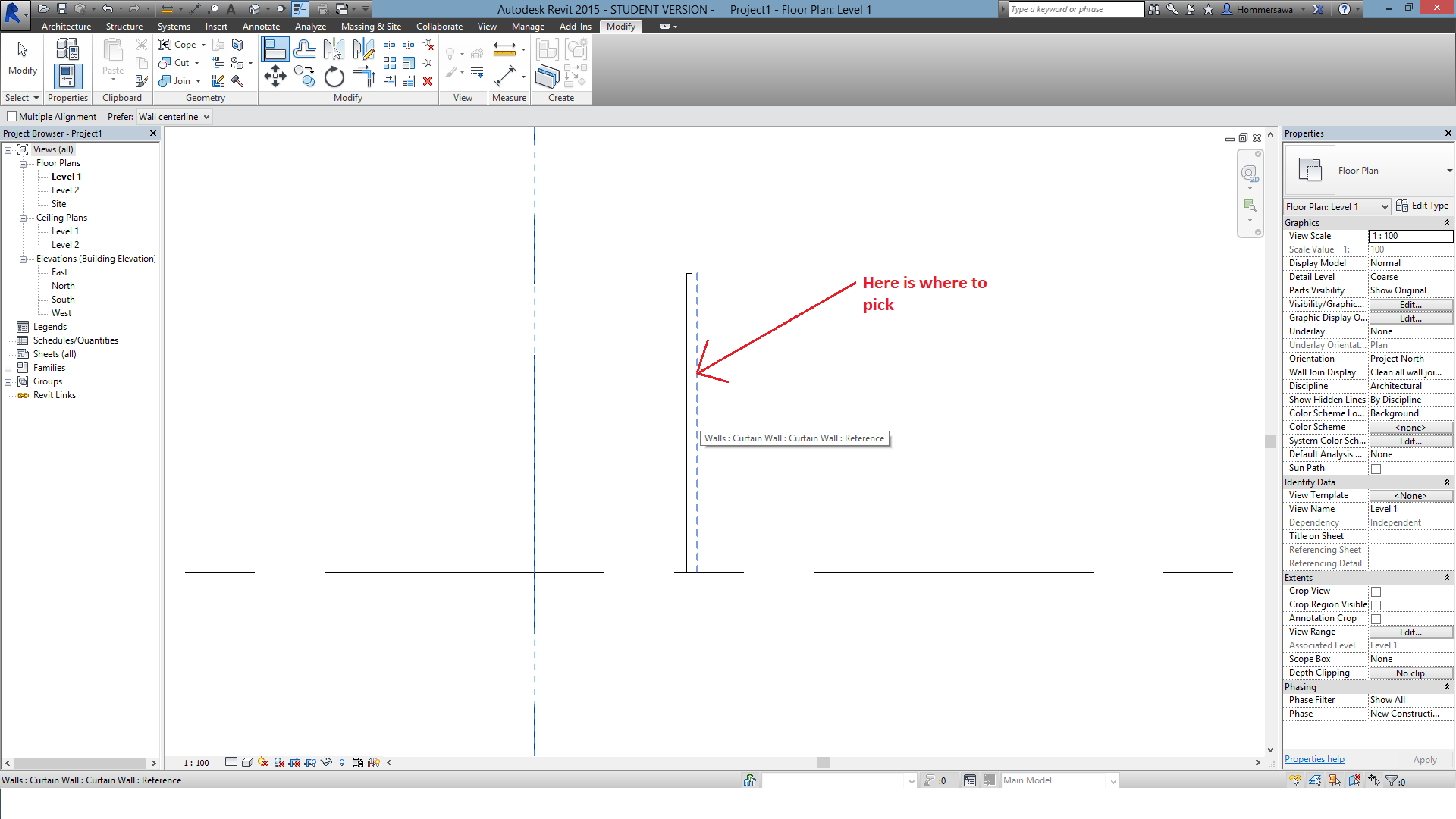 Solved: Revit 2014 - Problem Aligning Curtain Wall Panels and Building Grid - Autodesk Community