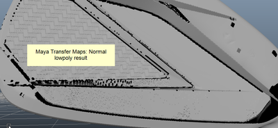 Ugly artifacts from Transfer Maps: Normal when using normal map texture on hipoly source ...