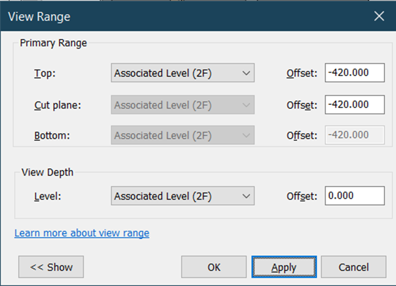 Solved: How to set stairs line in RCP View (Up View Direction) Plan ...
