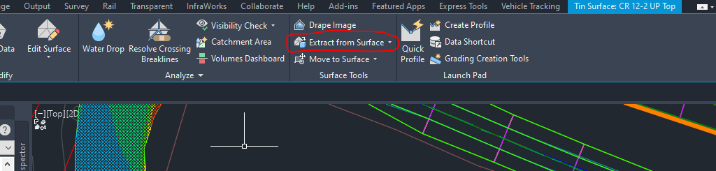 Solved: can civil 3d's surface(elevation banding) convert and export to hatch or block ...
