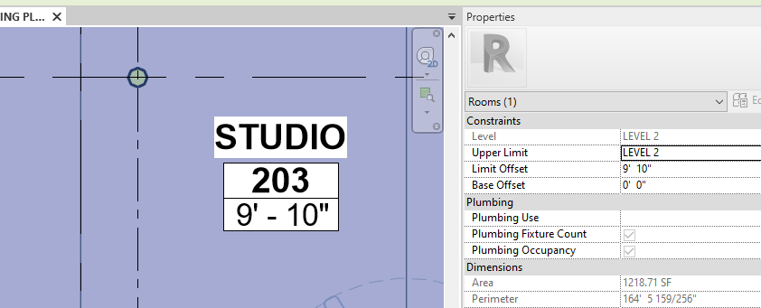 Solved: Unconnected Height parameter in room tag - Autodesk Community
