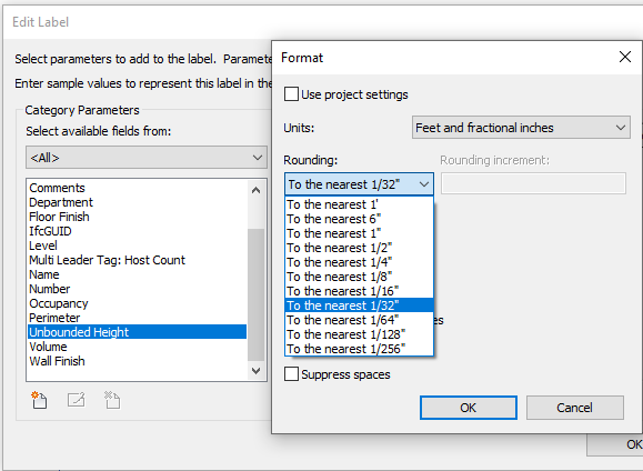 Solved: Unconnected Height parameter in room tag - Autodesk Community