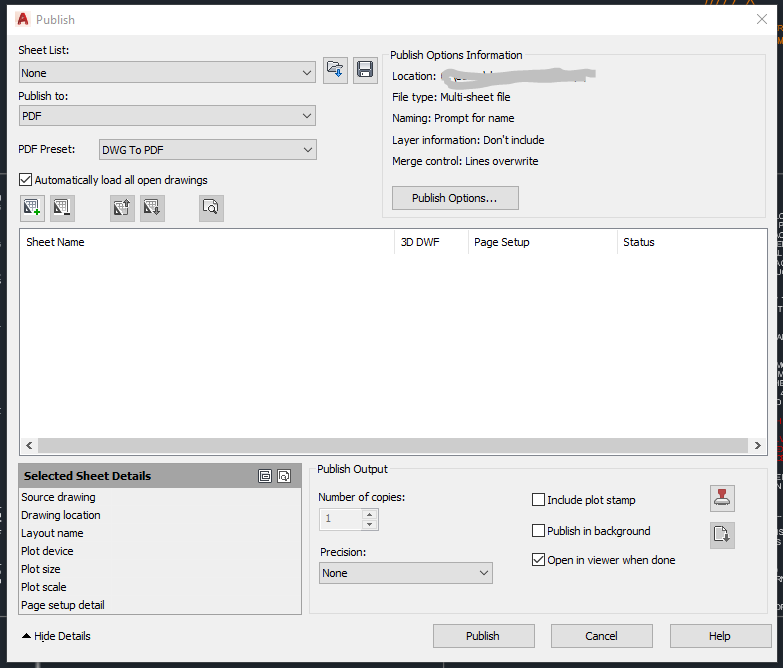 Solved: AutoCAD - Sheet Set Manager missing sheets when printing ...
