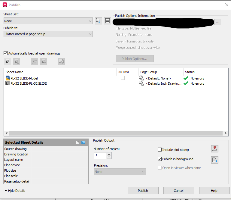Solved: AutoCAD - Sheet Set Manager missing sheets when printing. - Autodesk Community