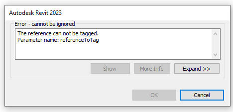 Solved: Revit 2023 rebar tag, strategies to avoid "Reference can not be tagged" - Autodesk Community